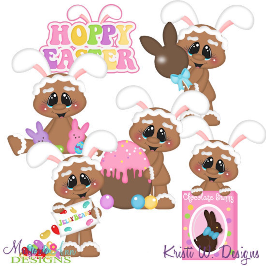 Sweet Easter Clip Art-instant Download-digital Clipart-easter ...