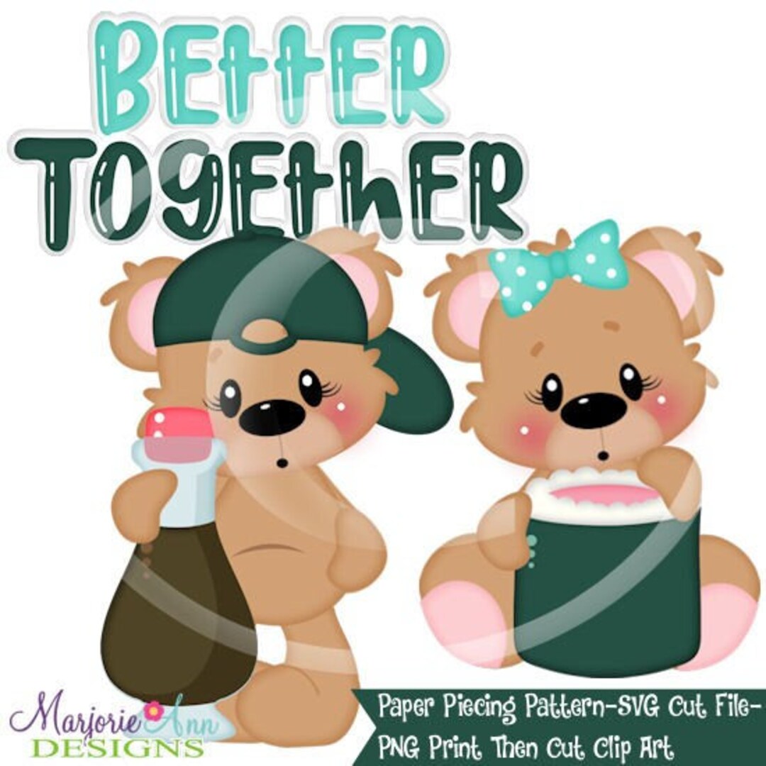 SVG Cut Files/paper Piecing/png Clip Art-benny & Belinda-better ...