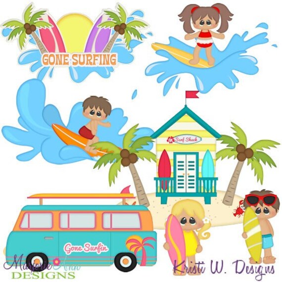 Surf Shack Clipart