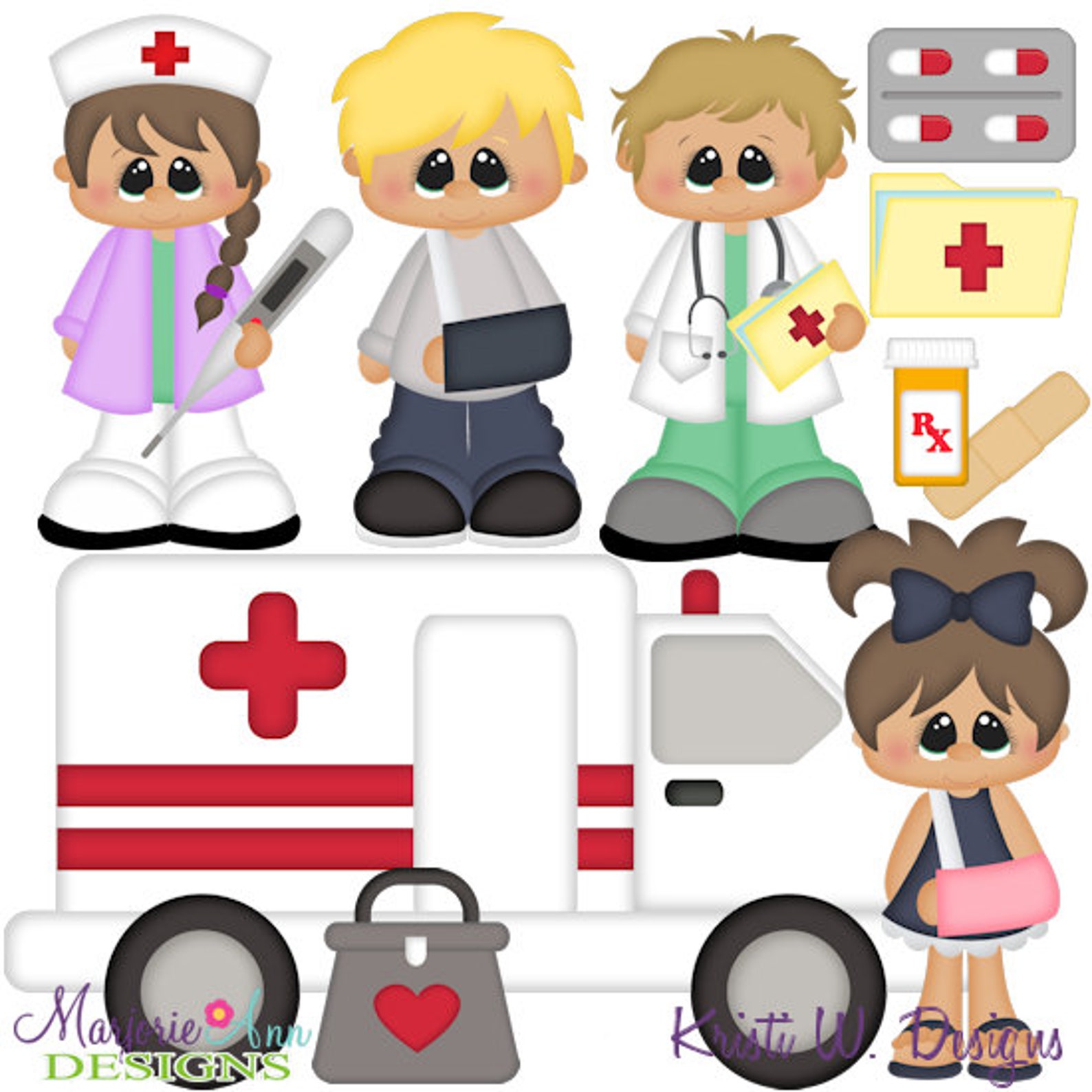 ER Visit Clip Art Graphics-digital Clipart-png Clip | Etsy