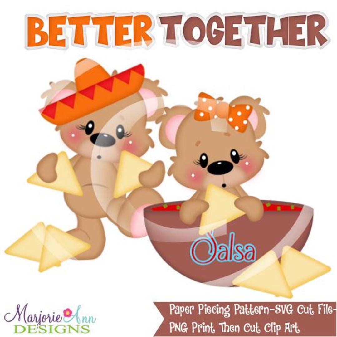 SVG Cut Files/paper Piecing/png Clip Art-benny & Belinda-better ...