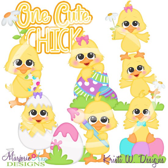 Easter Chicks Clip Art-instant Download-digital - Etsy