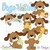 Have A Beary Happy Easter EXCLUSIVE Clipart-instant Download-digital ...