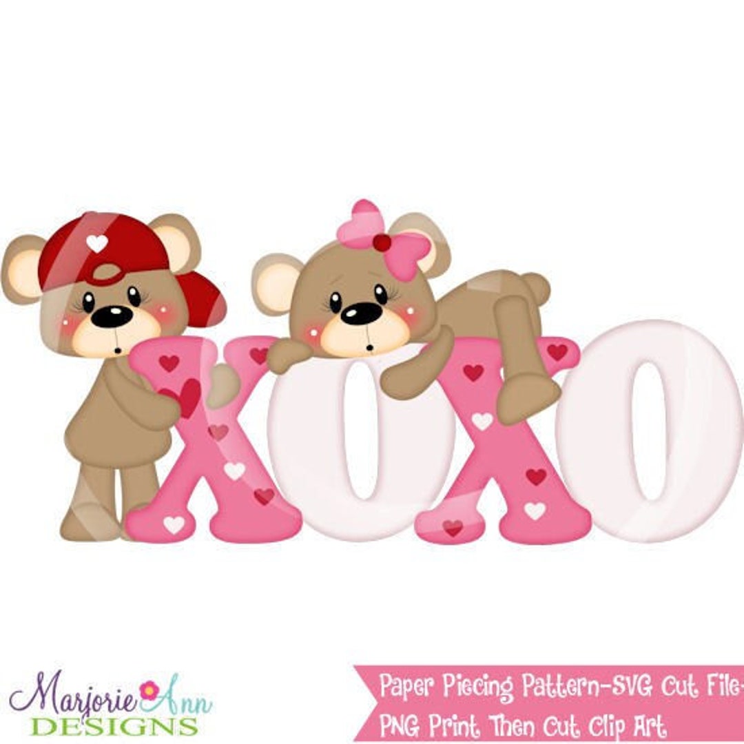 SVG Cut Files/paper Piecing/png Clip Art-franklin & Frannie Hugs and ...