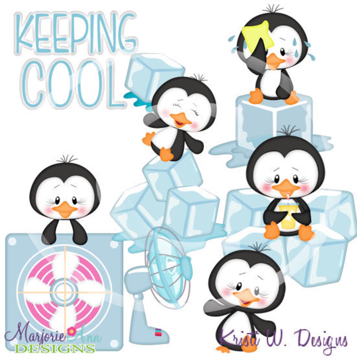 Keeping Cool Clipart-instant Download-digital Clipart-png Clip - Etsy