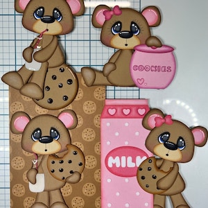 SVG Cut Files/paper Piecing/png Clip Art-franklin & Frannie I Love ...