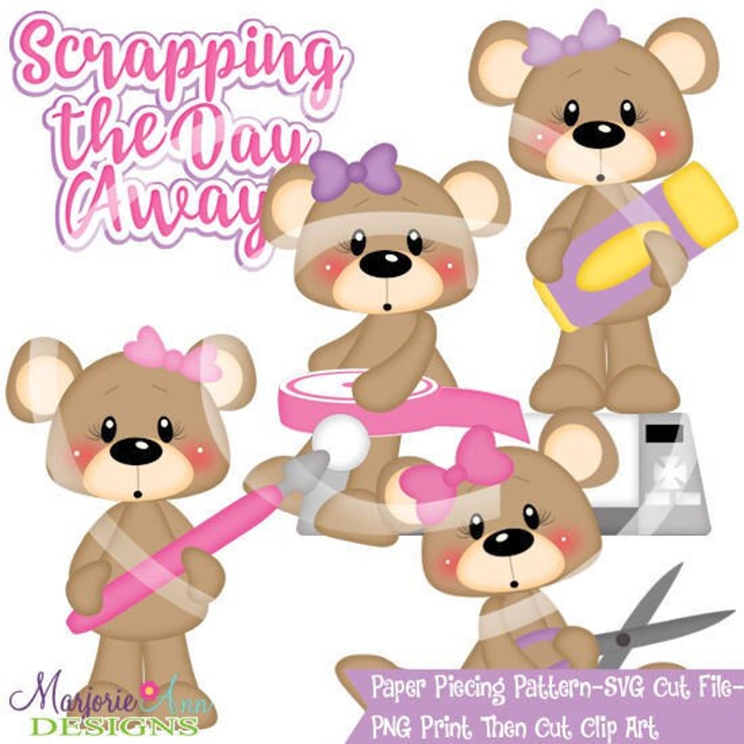 SVG Cut Files/paper Piecing/png Clip Art-frannie Scrapbooking-instant ...