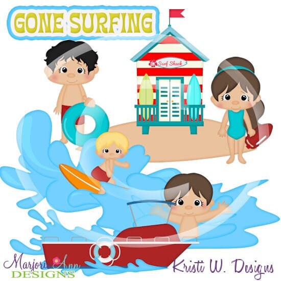Surf Shack Clipart