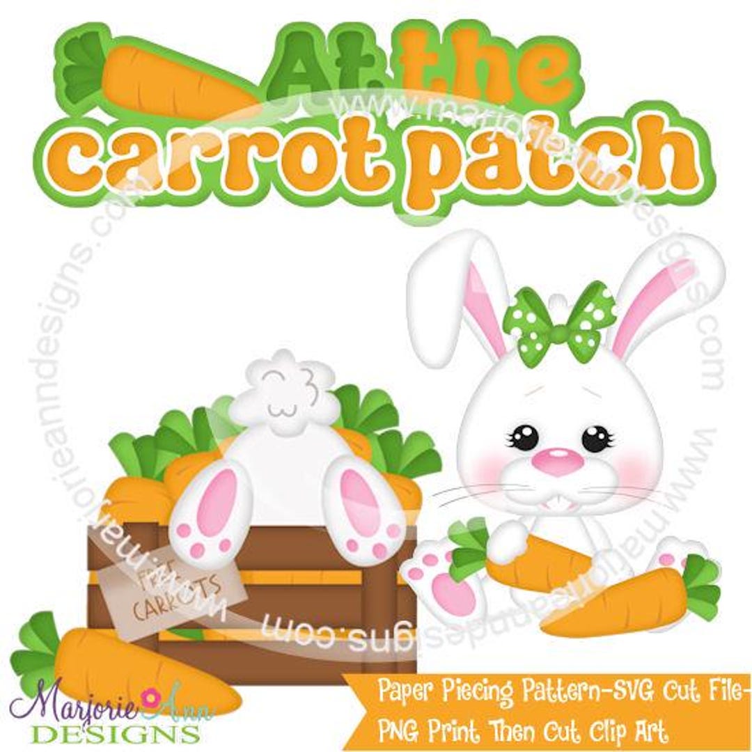 SVG Cut Files/paper Piecing/png Clip Art-free Carrots at the Carrot ...