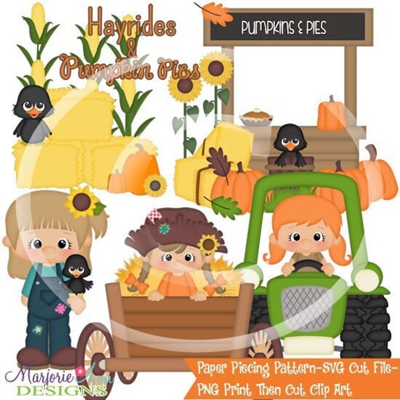 Hay Ride Clip Art