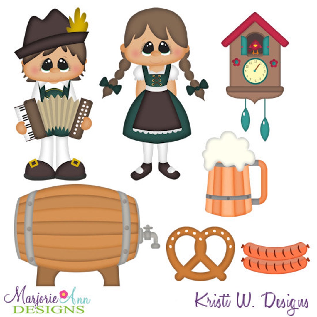 Kids Around the World-germany Clipart-instant Download-digital Clipart ...