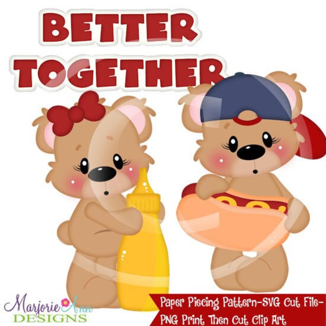 SVG Cut Files/paper Piecing/png Clip Art-benny & Belinda-better ...