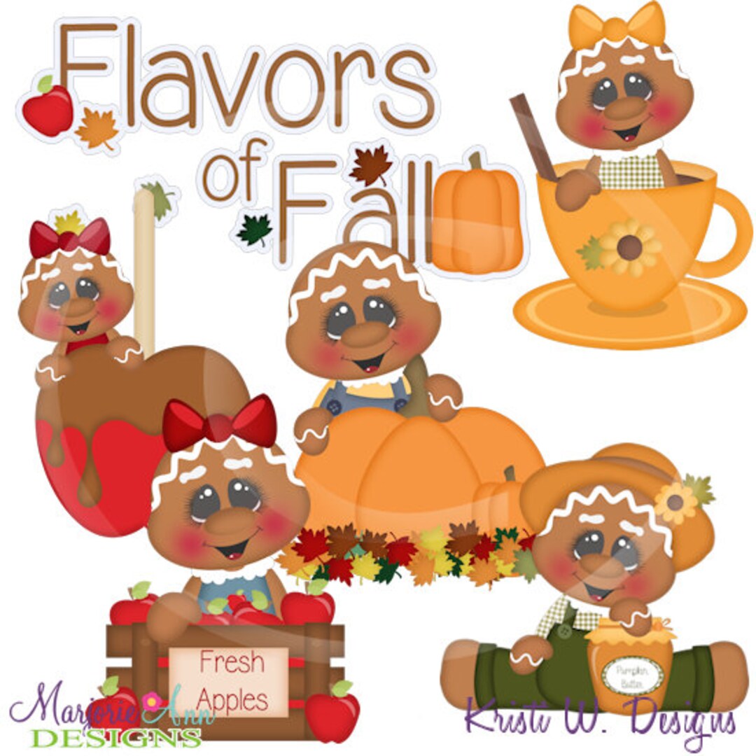 Flavors of Fall Clip Art-instant Download-digital Clipart-sublimation ...