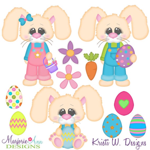 Easter Bunny Clipart-instant Download-digital Clipart-png Clip | Etsy