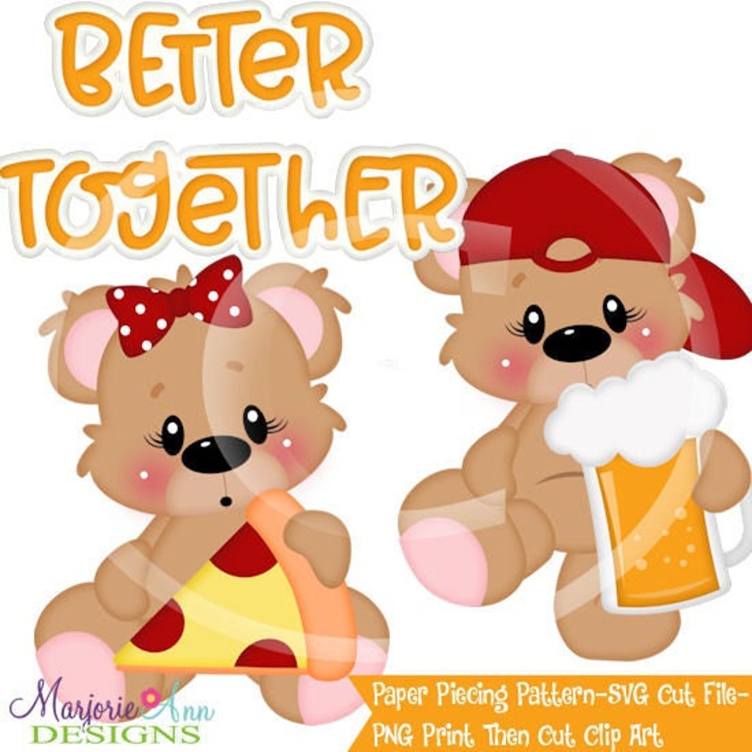 SVG Cut Files/paper Piecing/png Clip Art-benny & Belinda-better ...
