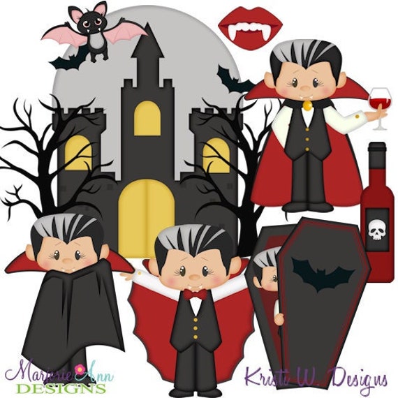 Count Dracula Clip Art-digital Clipart-png Clip Art-digital | Etsy