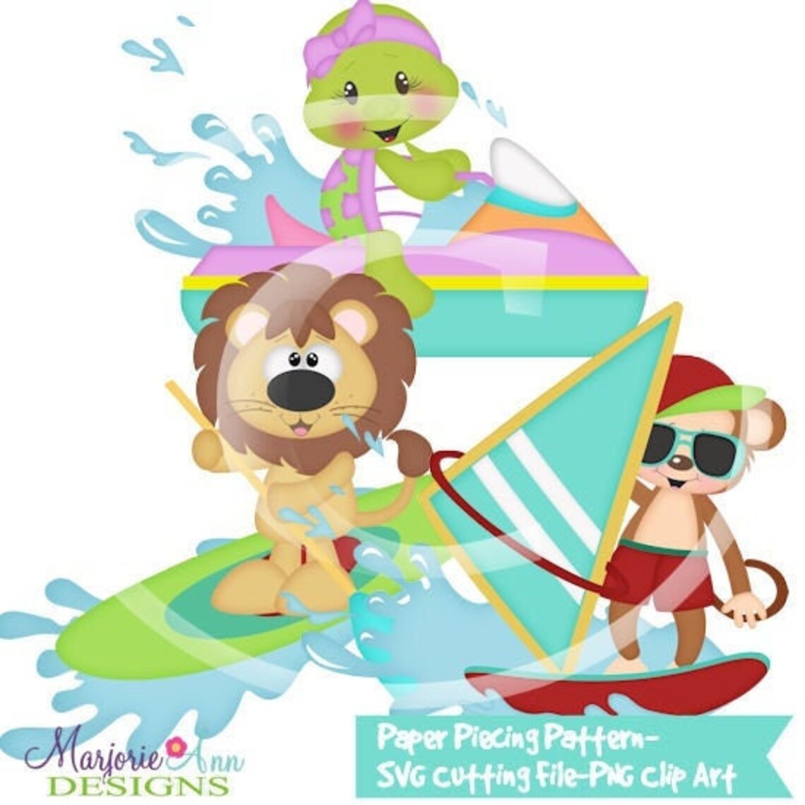 SVG Cut Files/paper Piecing-making Waves-svg-clip Art-svg - Etsy