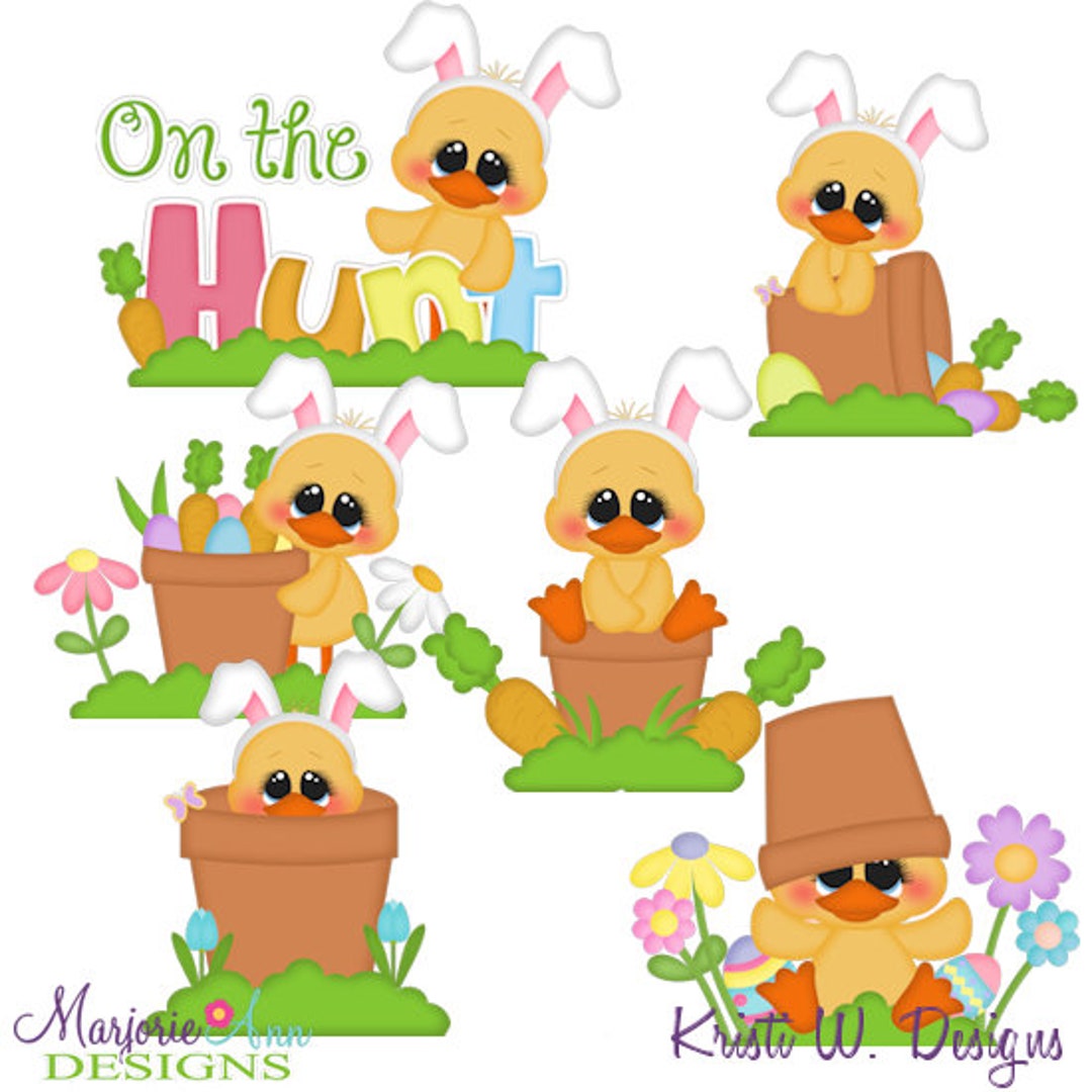 Easter Hunt Clipart-instant Download-digital Clipart-png Clip Art ...