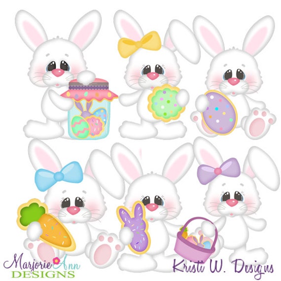 Easter Cookie Baking Fun Clipart-instant Download-digital | Etsy
