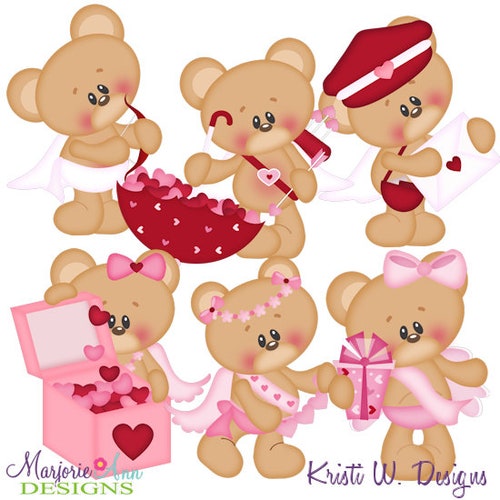 Digital Scrapbooking-love You Clipart-instant Download-digital - Etsy