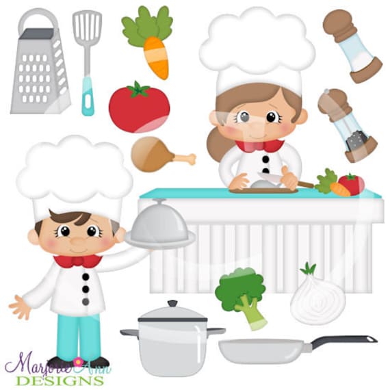 Kid Chef Clip Art