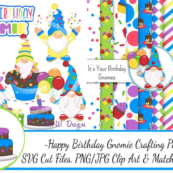 Birthday Gnomes - Etsy