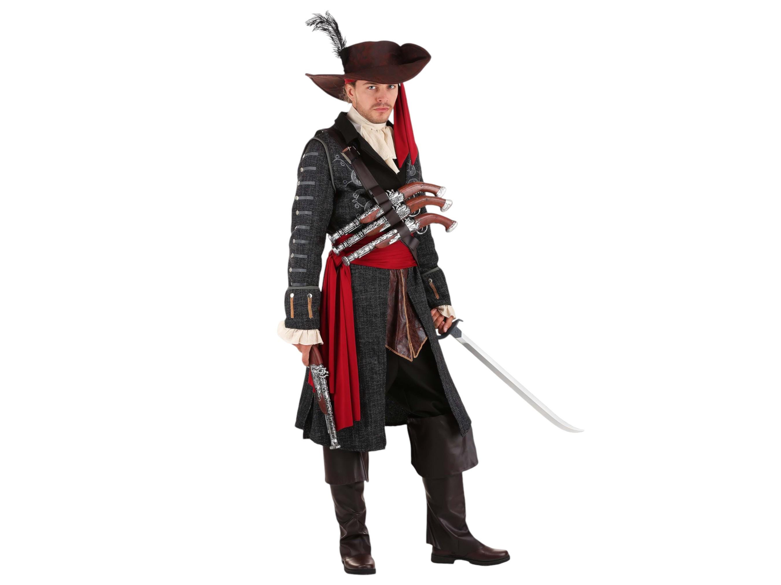 Legendary Pirate Captain Costume for Men Bold and Fearsome Outfit - Etsy