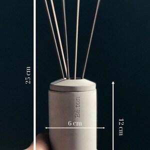Concrete Reed Diffuser Minimalistic 100ml Natural Fragrance Aroma - Etsy