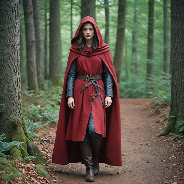 Red Cloak - Etsy