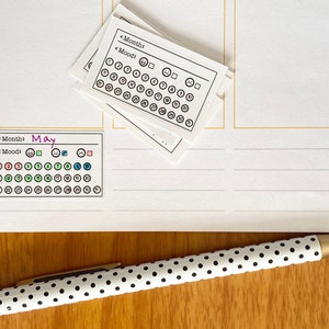 Mood Sticker Planner, Mood Tracker Sticker, Bullet Journal Sticker Mood ...