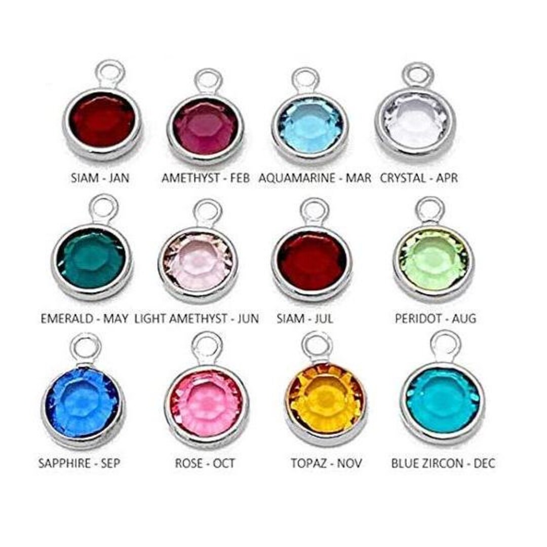 Add on a Birthstone Crystal - Etsy