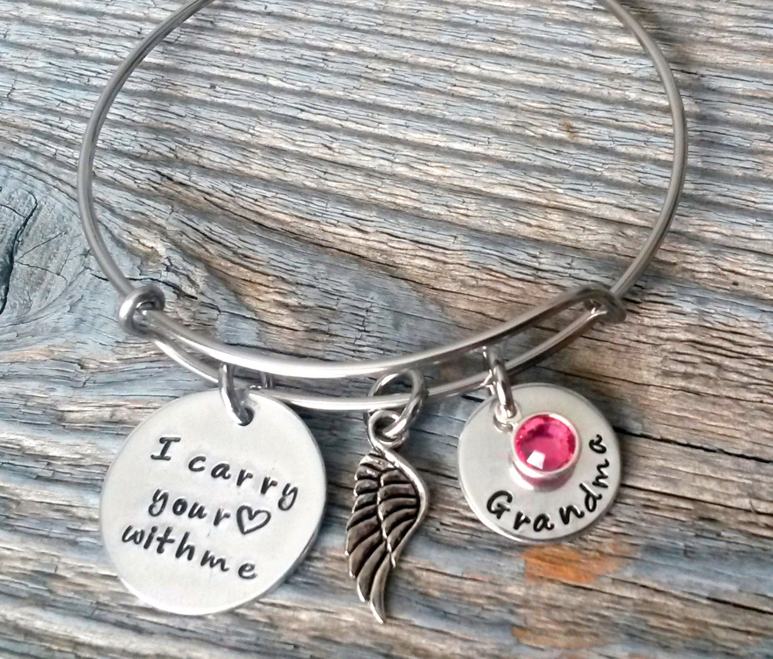 Memorial Bracelet Remembrance Jewelry Memory Bracelet - Etsy