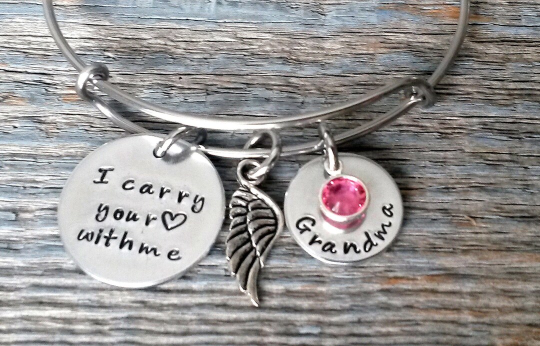 Memorial Bracelet Remembrance Jewelry Memory Bracelet - Etsy