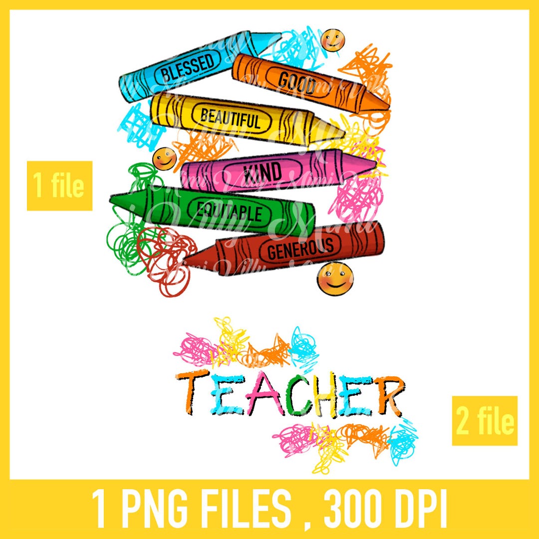 Crayons Png, 2 Png Files, Para Professional Png, Gifts for Her/him ...