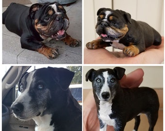 Realistic dog | Etsy