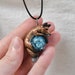 Red Fox Necklace Pendant With Custom Color Gem - Etsy