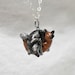 Wolf and Fox Love Necklace Cuddle - Etsy