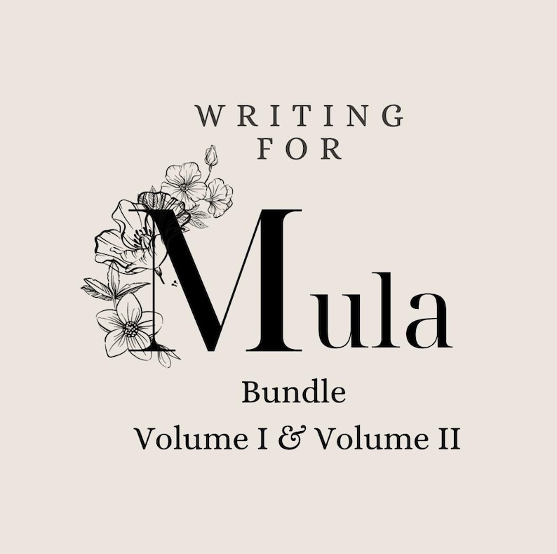 Writing for Mula Bundle Volume I & II - Etsy