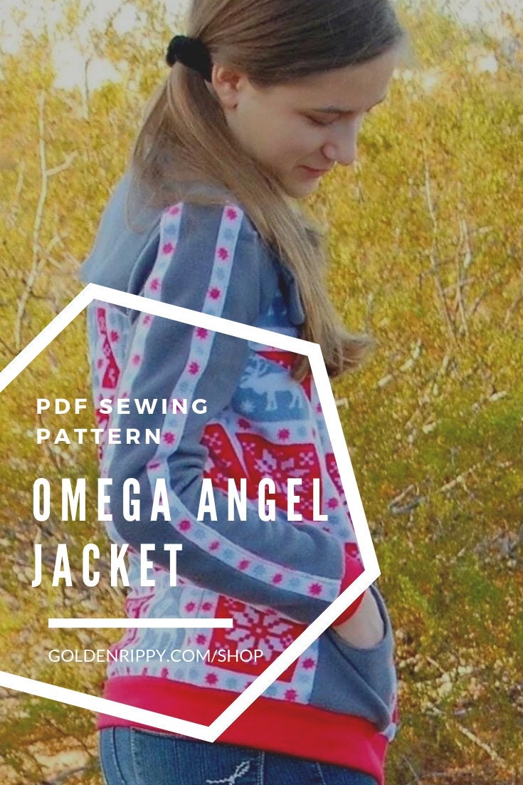 Omega Angel Jacket PDF Sewing Pattern- Sizes Xxs-xxxl - Etsy