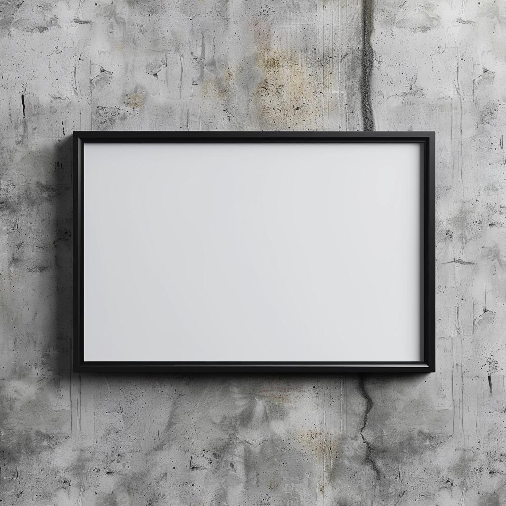 24 Black Frame Clipart, Rectangular Clipart, Blank Frame Art, Digital ...