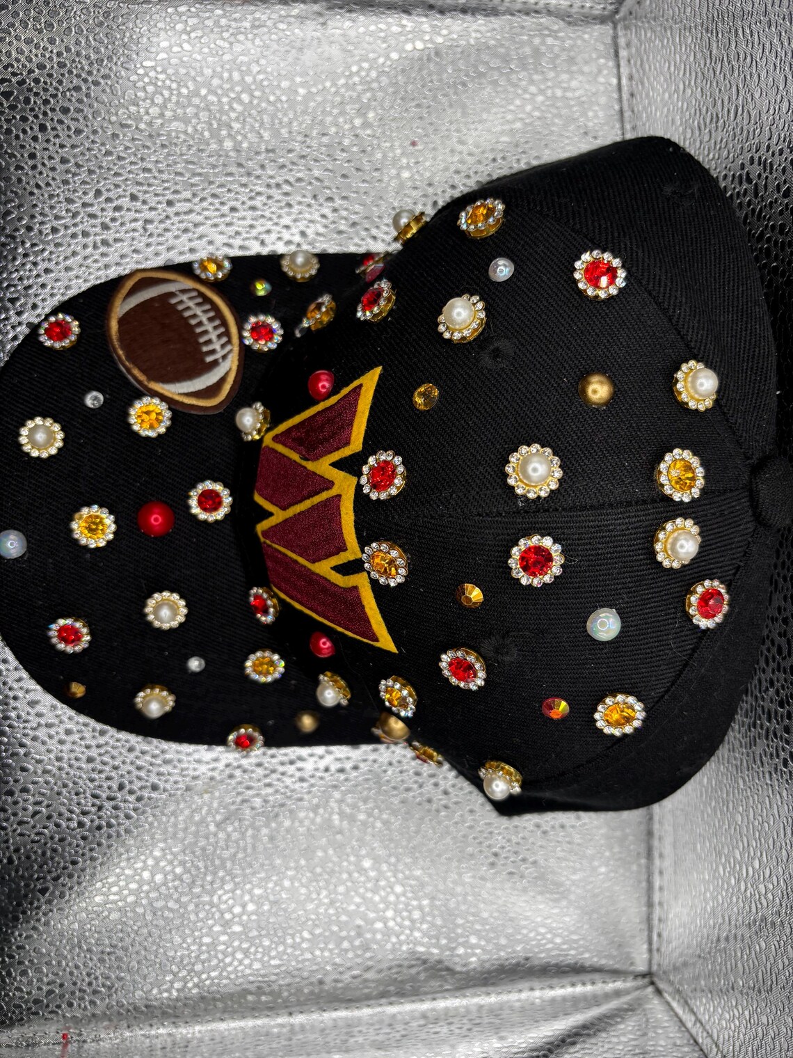Blinged Out Washington Commanders Hat - Etsy