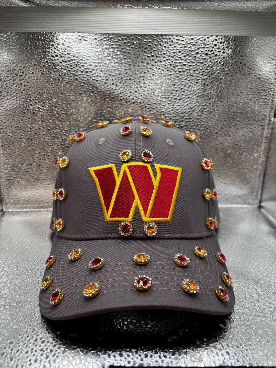 Blinged Out Washington Commanders Hat - Etsy