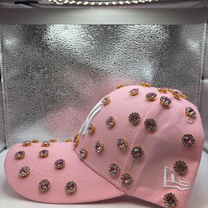 Blinged Out Pink NY Yankees Hat - Etsy