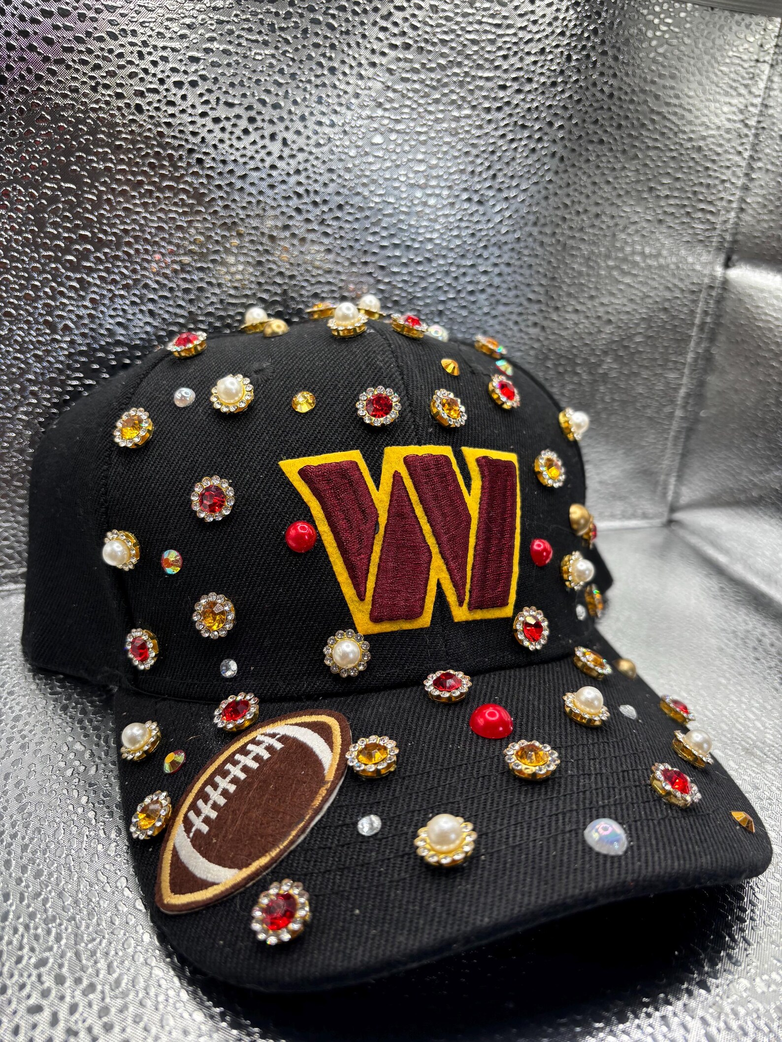 Blinged Out Washington Commanders Hat - Etsy