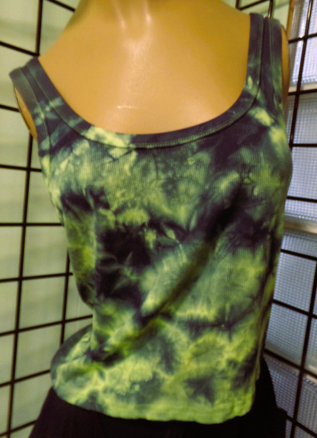 Lemonade Woman's Rayon Tank Crop Top, Hand Dyed, Size M - L - Etsy