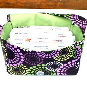 Large 4 Inch Coupon Organizer Budget Organizer Holder Box Attaches to ...