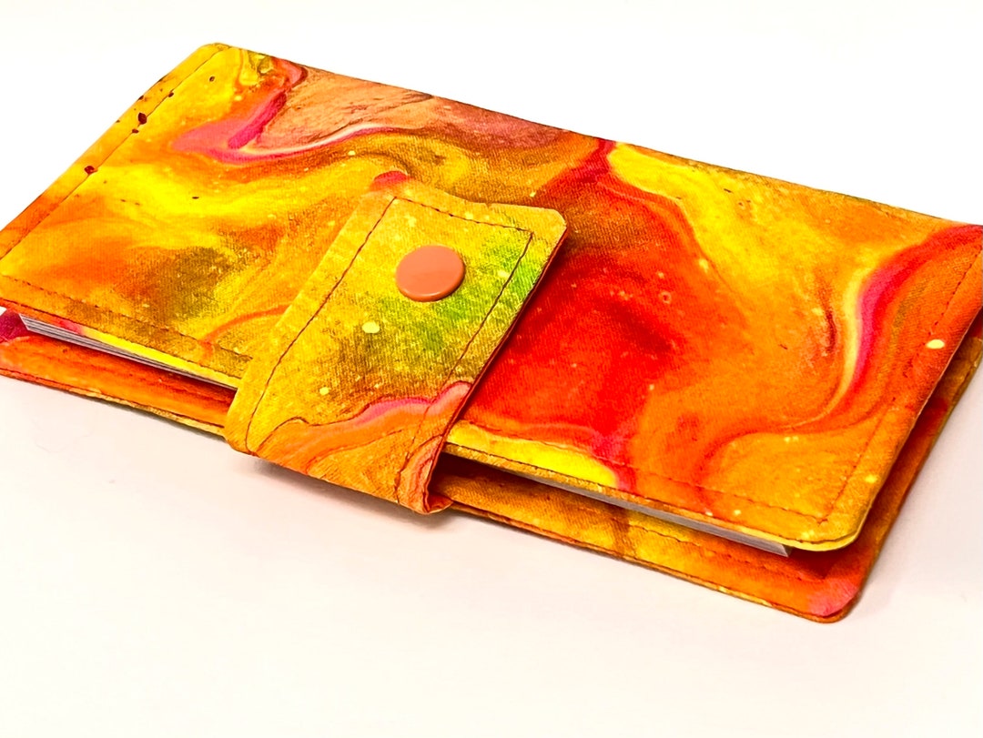 Fabric Check Book Cover , Checkbook Holder Cash Holder, Coupon Holder ...