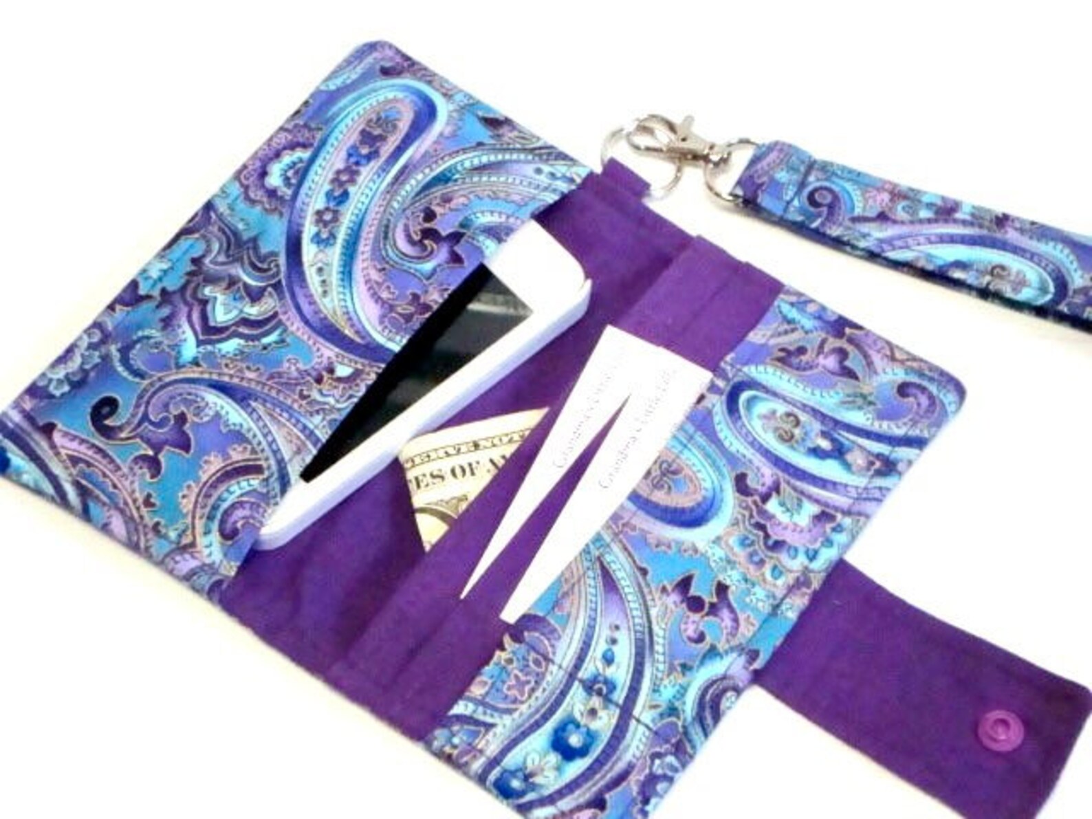 Iphone Card Wallet Cell Phone Case ID Holder Credit Card | Etsy