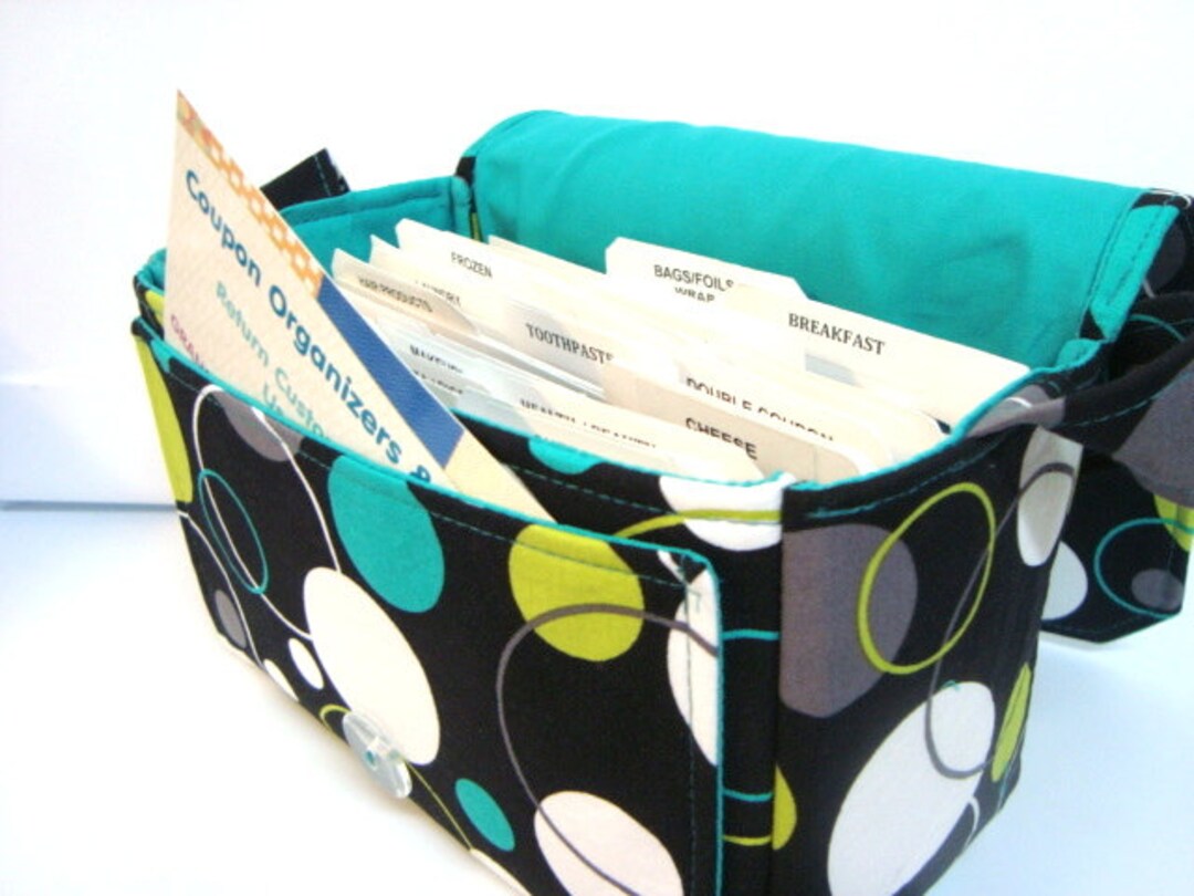 Large 4 Size Coupon Organizer / Coupon Bag /budget Holder Box Attaches ...