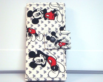 Checkbook Cover Mickey Mouse - Etsy